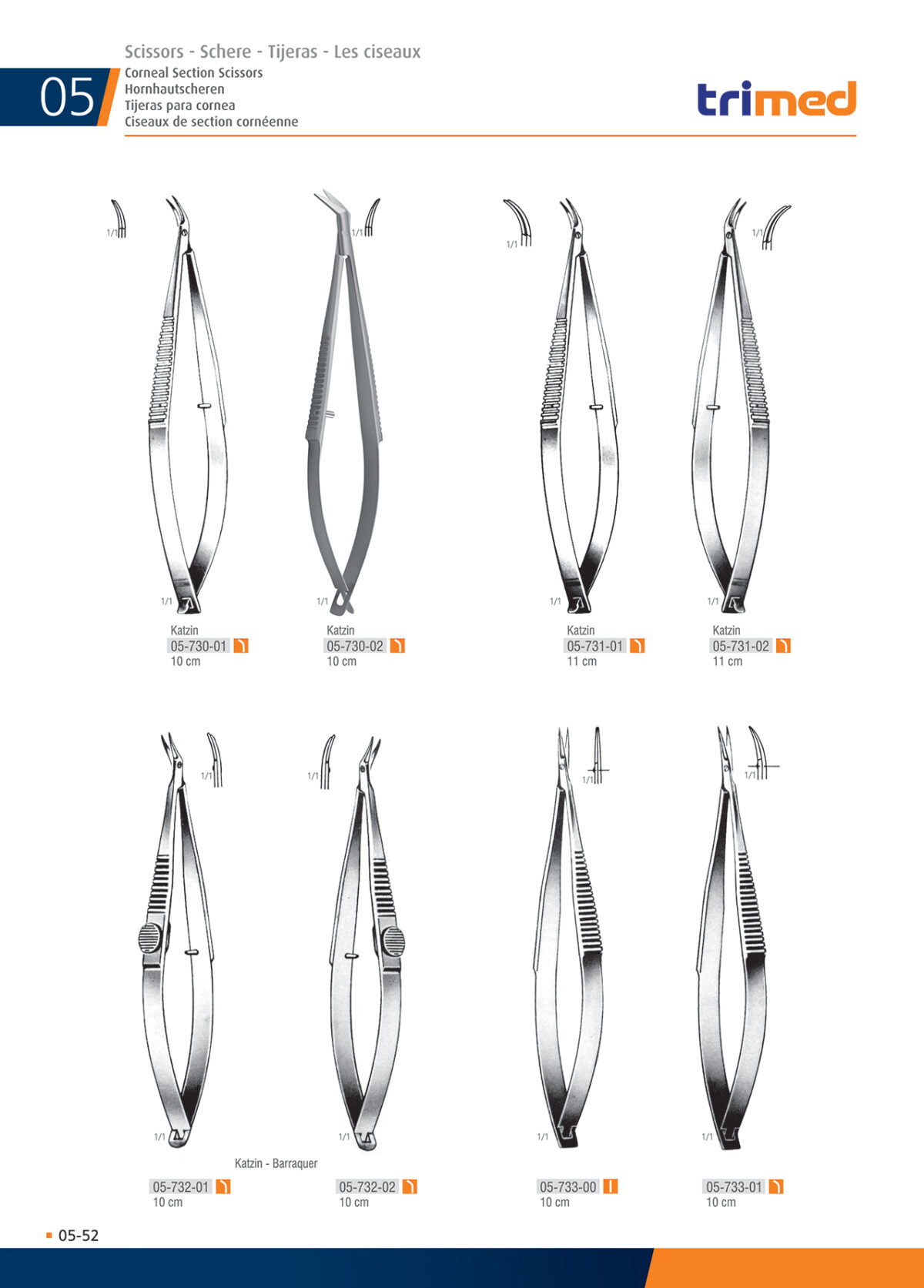 Corneal Section Scissors – Trimed